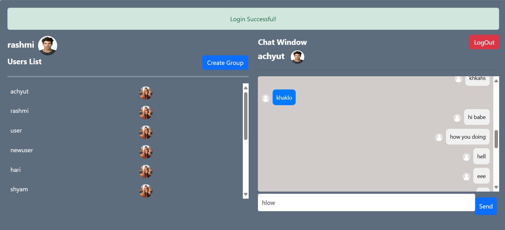 Achyut's Portfolio website